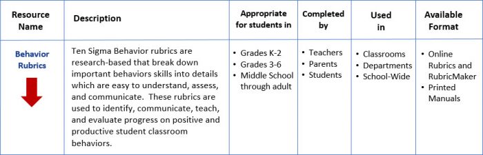 Behavior Management | Ten Sigma